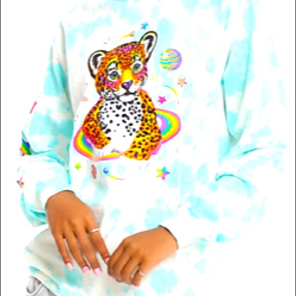 Lisa Frank | Tops | Lisa Frank The Leopard Tie Dye T Shirt | Poshmark